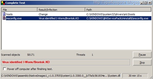 How to clean Brontok Virus | SparksSpace